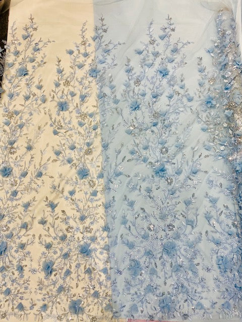 3D Floral Embroidery 2024 – Leo's Textiles